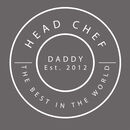 Dad, Daddy, Grandfather, Father's Day Head Chef Apron By Weasel And ...