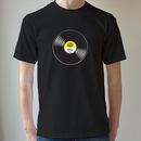 Personalised Mens T Shirt Vinyl Record By Frozen Fire ...