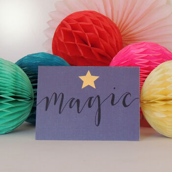 Mini Magic Card By Kali Stileman Publishing | notonthehighstreet.com