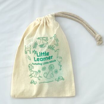 Flashcard Bag By My Little Learner | notonthehighstreet.com