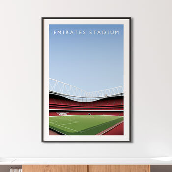 Arsenal Emirates Stadium Poster By Matthew J I Wood Design ...