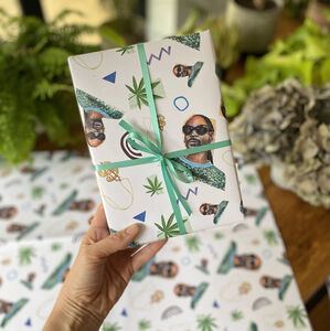 Snoop Dogg Gift Wrap By Angie Beal Designs