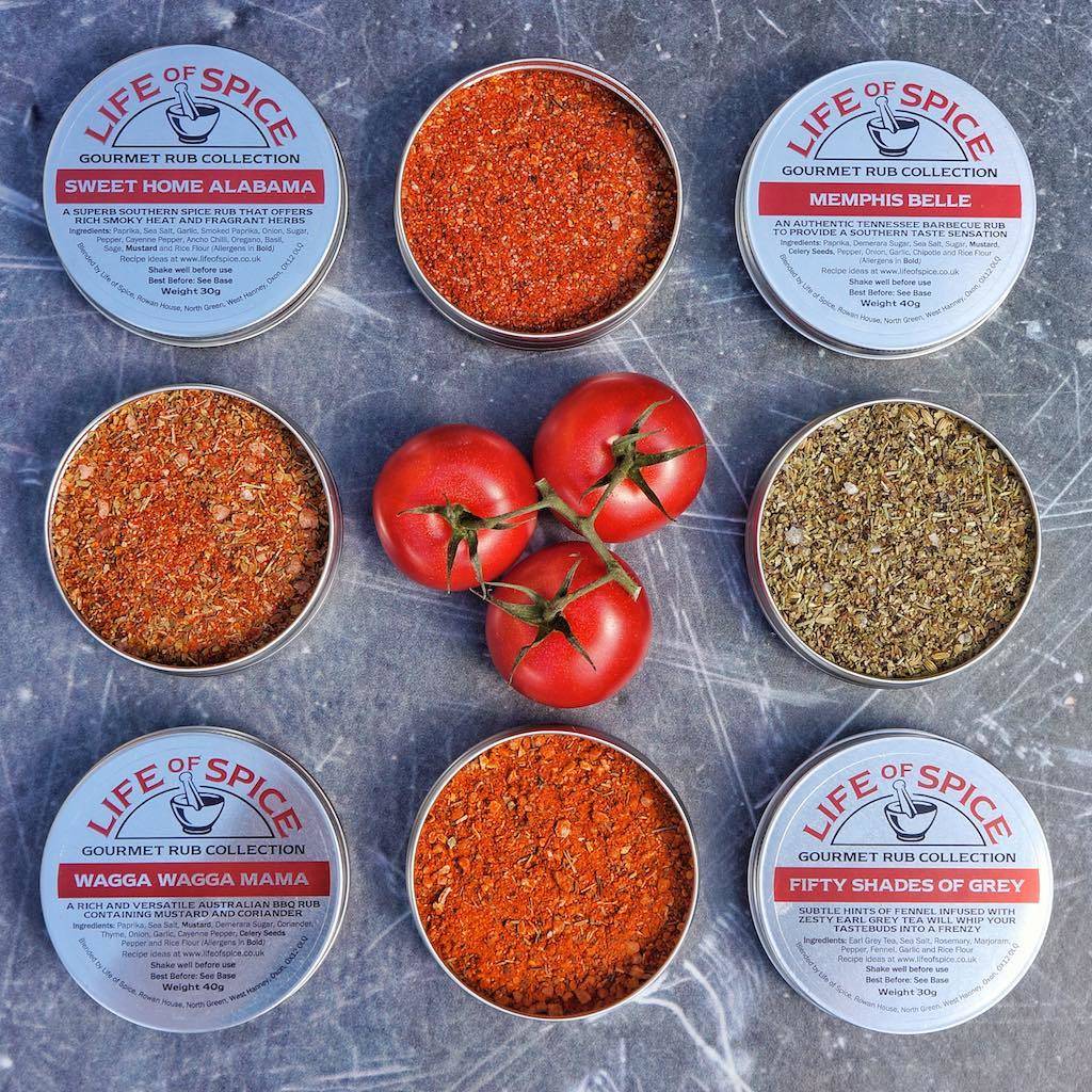 The Fantastic Four Bbq Rub Collection By Life Of Spice ...