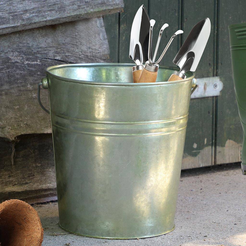 Garden Tools Storage Bucket By Dibor | notonthehighstreet.com