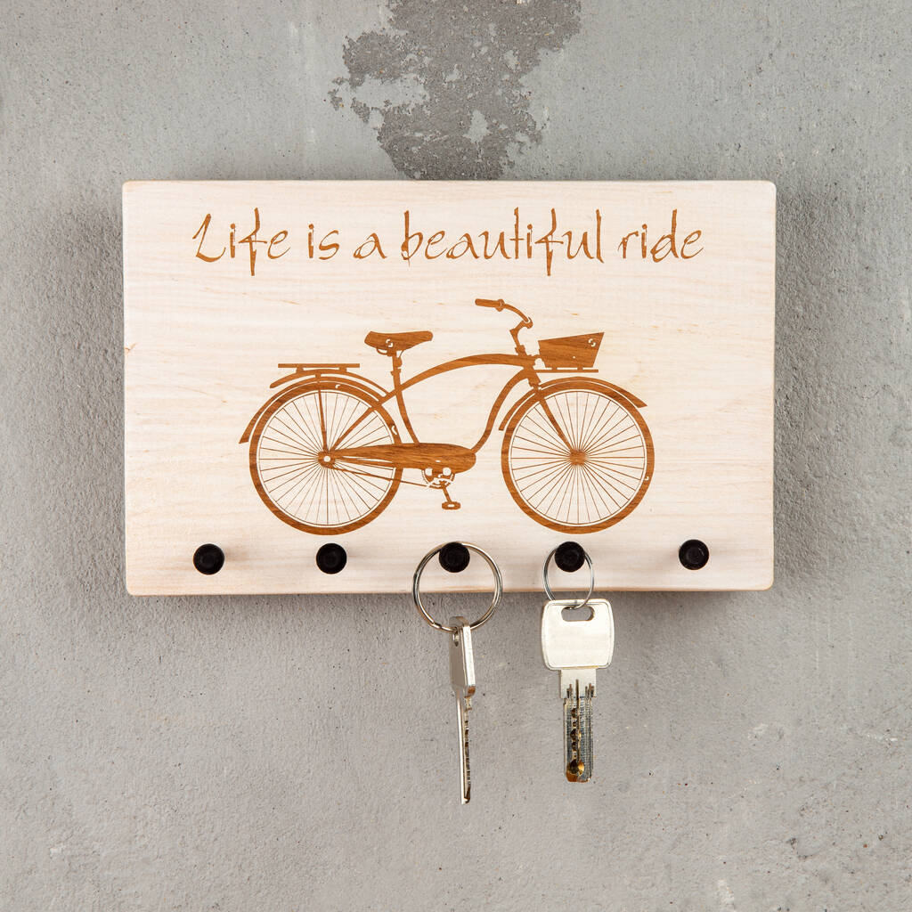 Bike Multifunctional Key Holder Hanger By Natural Gift Store
