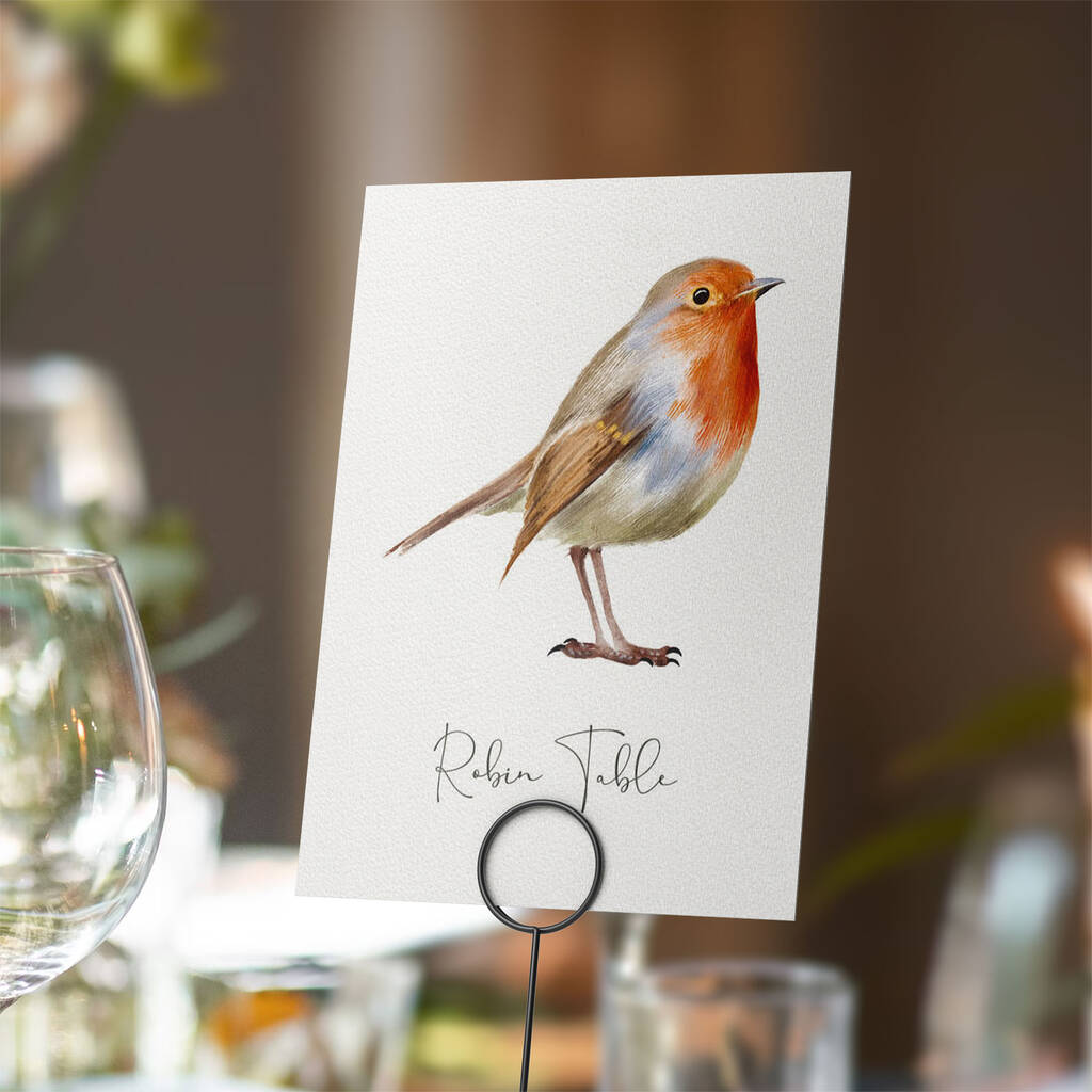 Forest Animals Table Name Cards By Paper Willow | notonthehighstreet.com