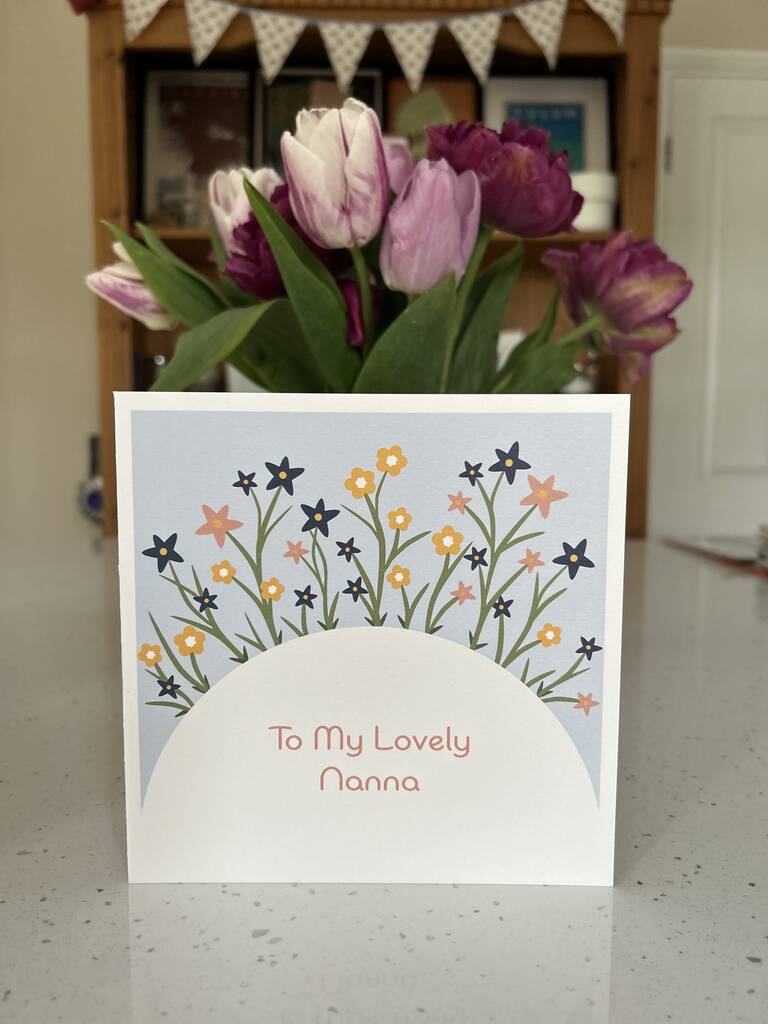 To My Nanna Card By Popsy & Plum
