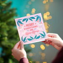 Set Of Six Positive Christmas Greetings Cards By Oakdene Designs ...