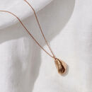 Personalised Single Mussel Shell Necklace By Posh Totty Designs ...