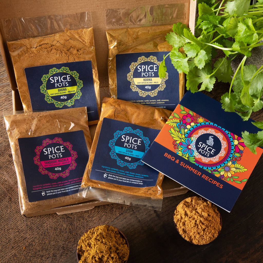 The Ultimate Bbq Spice Letterbox Kit By Spice Pots | notonthehighstreet.com
