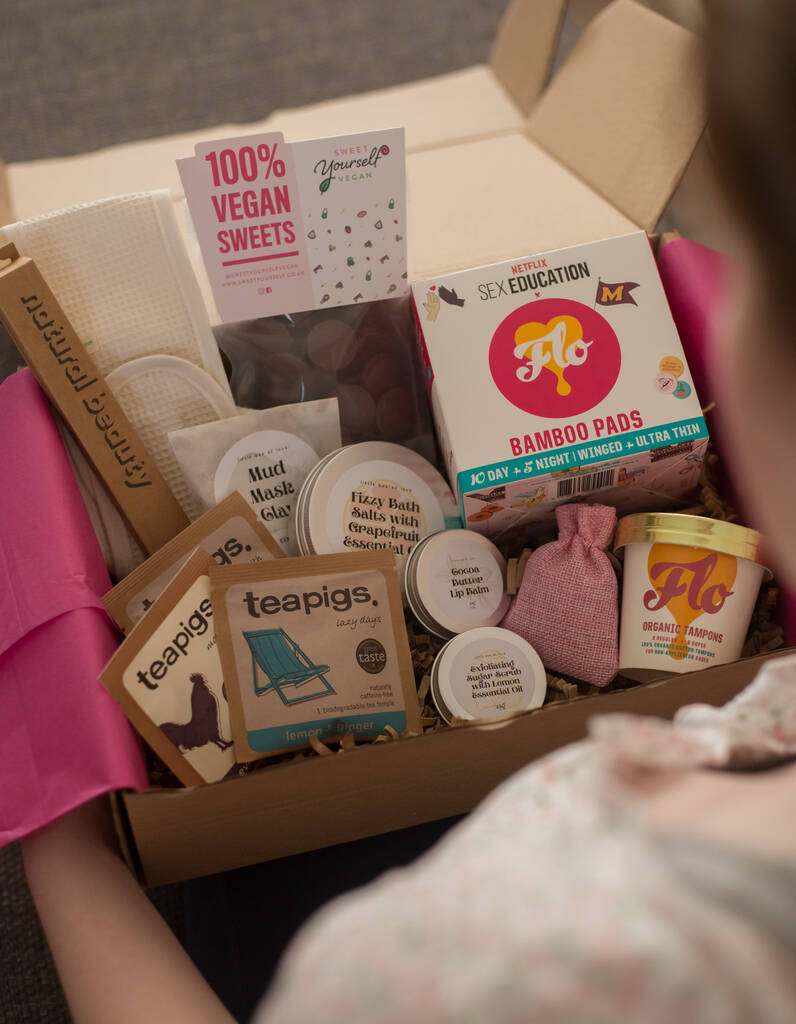 Organic Eco Friendly Period Care Package By Little Box of Love ...
