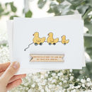 Personalised Family Duck New Baby Card By Clouds And Currents ...