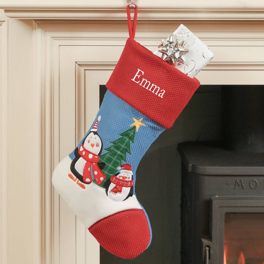 Personalised Children's Christmas Character Stocking By Dibor ...