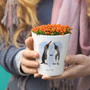 personalised penguin couple print by so close | notonthehighstreet.com