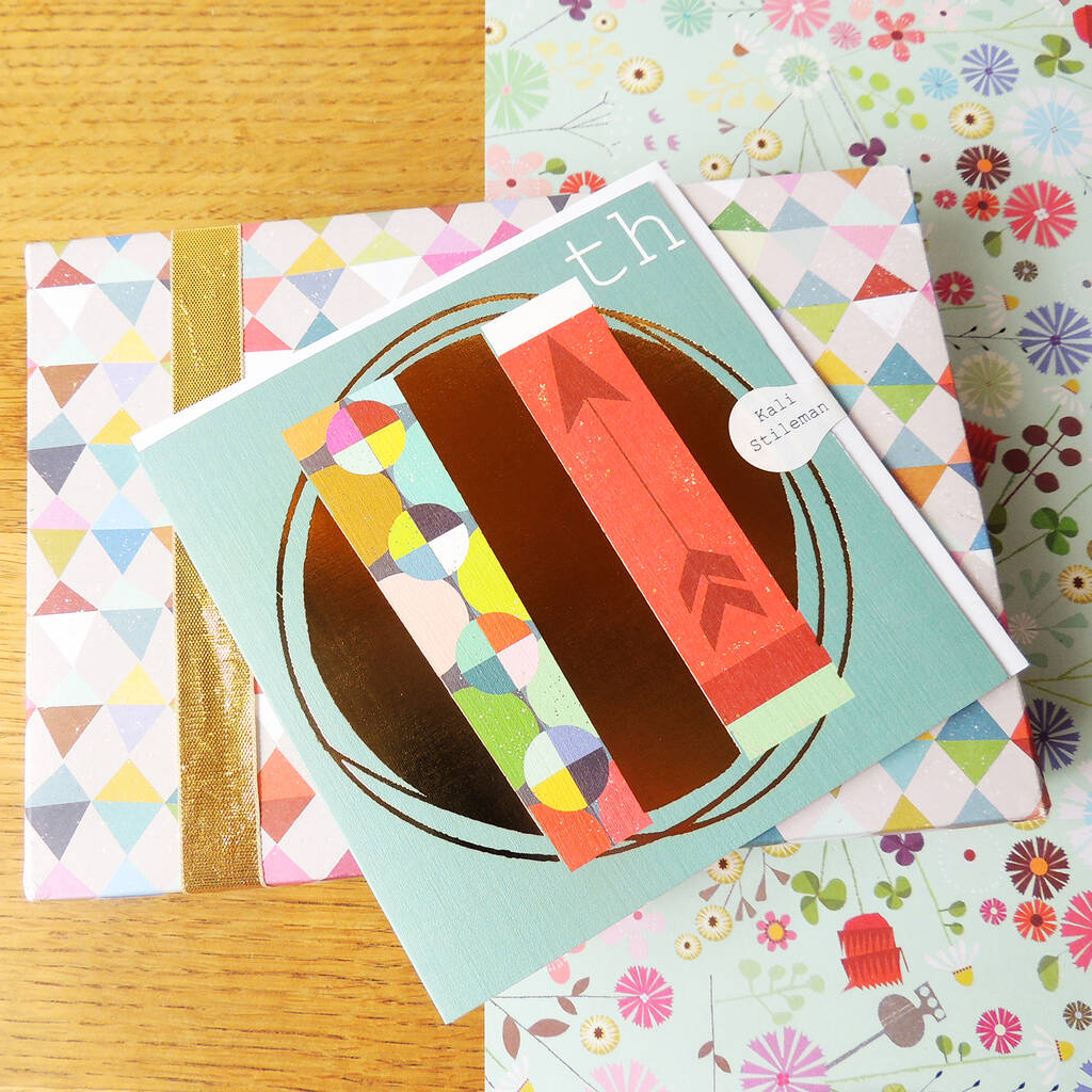 Gold Foiled Number Eleven Card By Kali Stileman Publishing