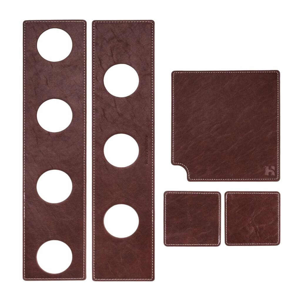 Vegan Leather Padding For The Collector Brown By Holme & Hadfield