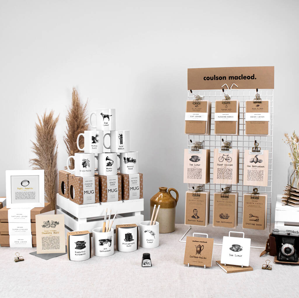 Coffee Lover Gift; Coffee Quote Cards By Coulson Macleod ...