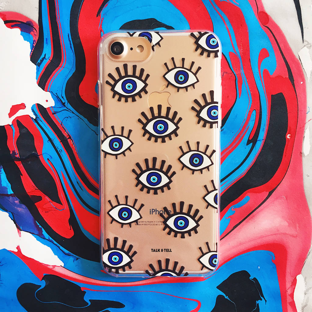 Evil Eye iPhone Case By Talk & Tell | notonthehighstreet.com
