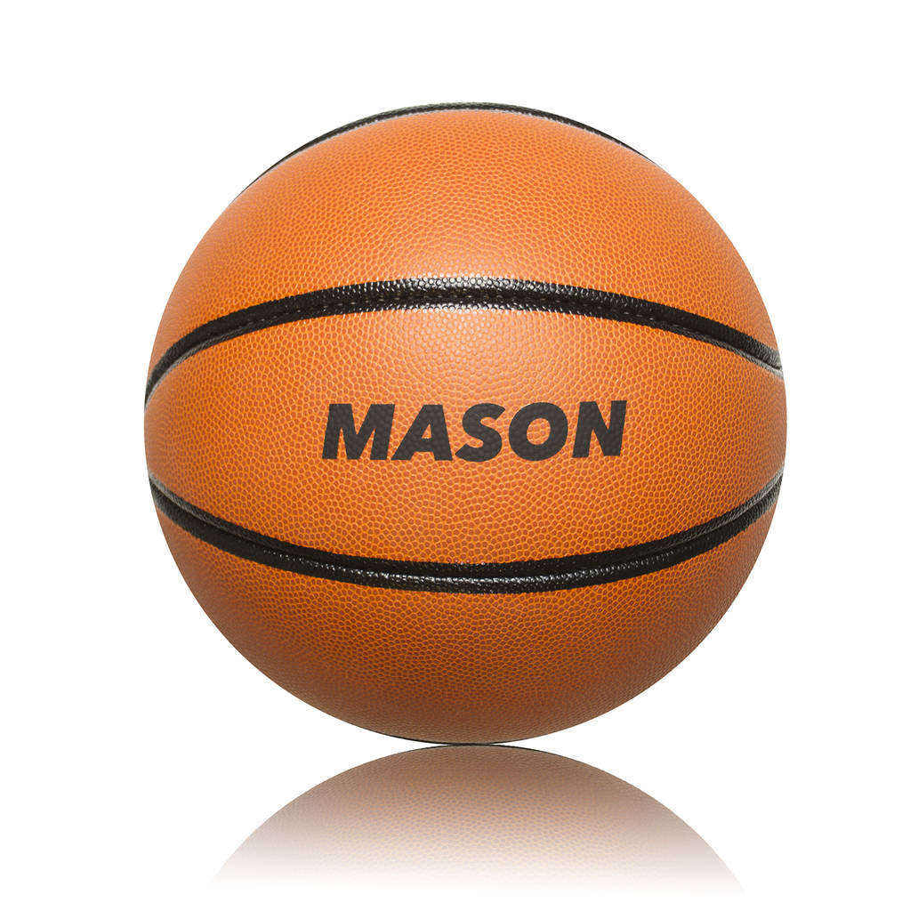 personalised basketball ball by we print balls | notonthehighstreet.com