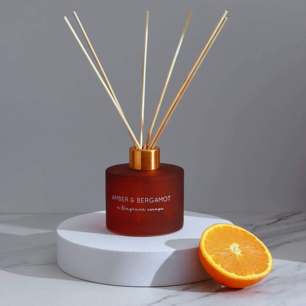 G Decor Amber And Bergamot Scented Reed Diffuser By G Decor