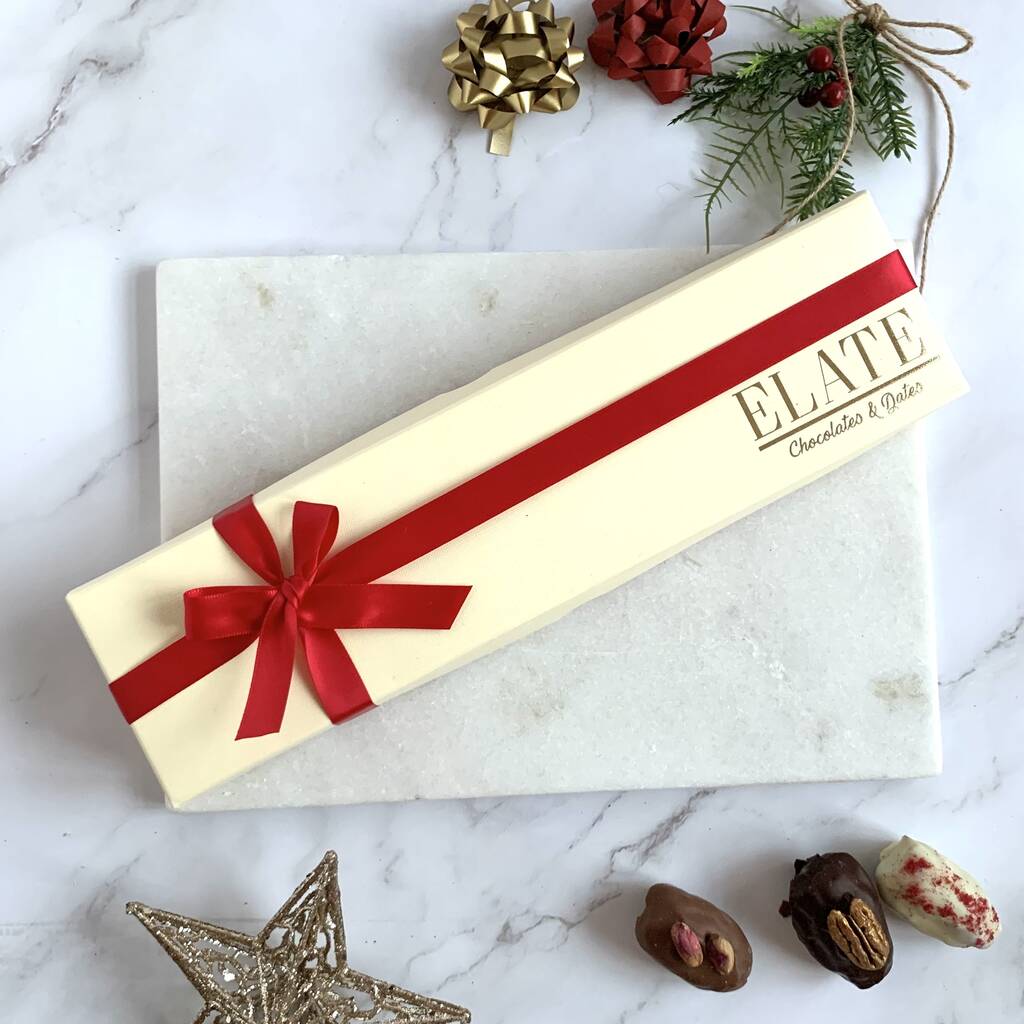 Chocolate Dates Special Gift Box By Elate Chocolates & Dates ...