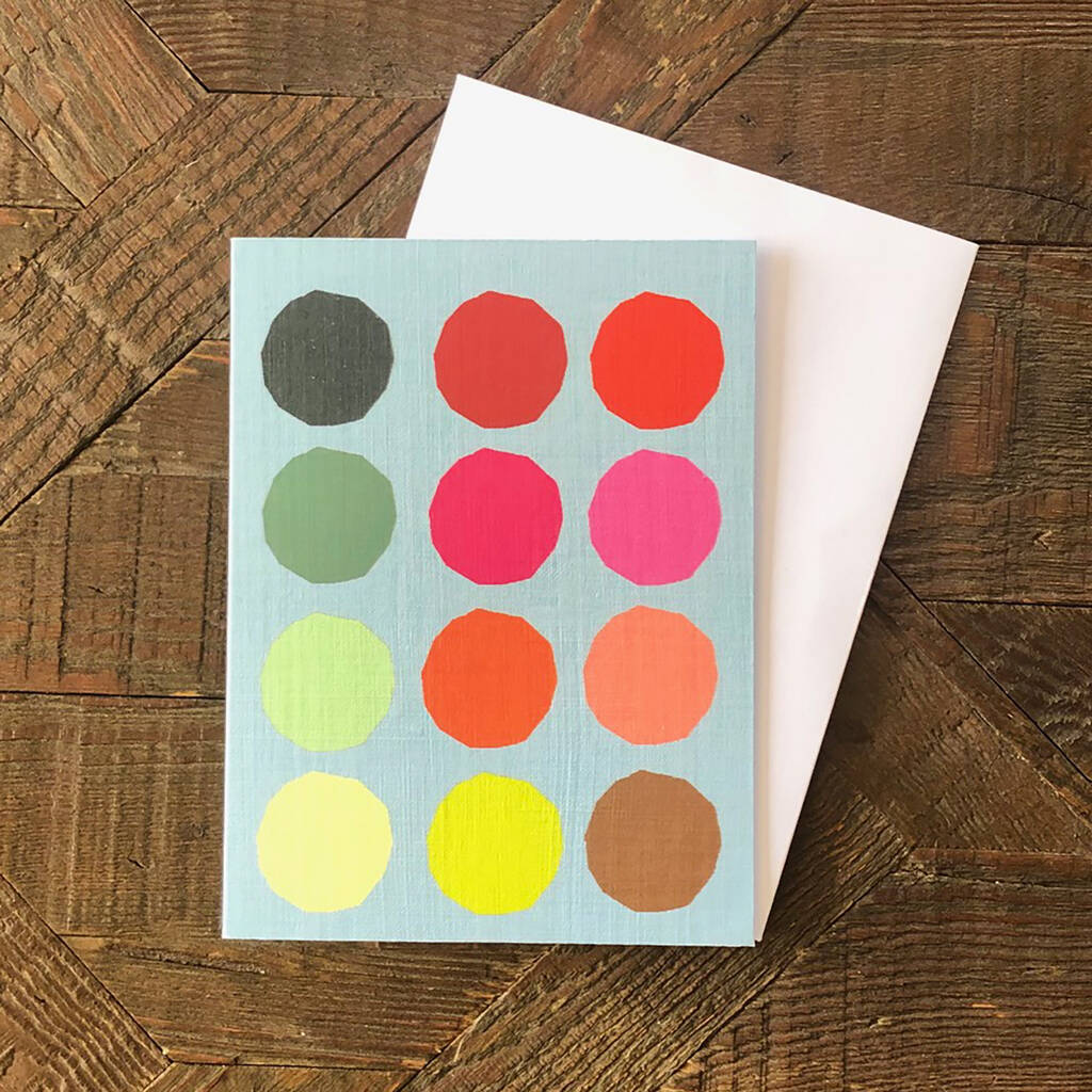 Mini Spots And Dots Card By Kali Stileman Publishing