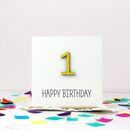 Colourful Wooden Number Birthday Card By Jayne Tapp Design ...