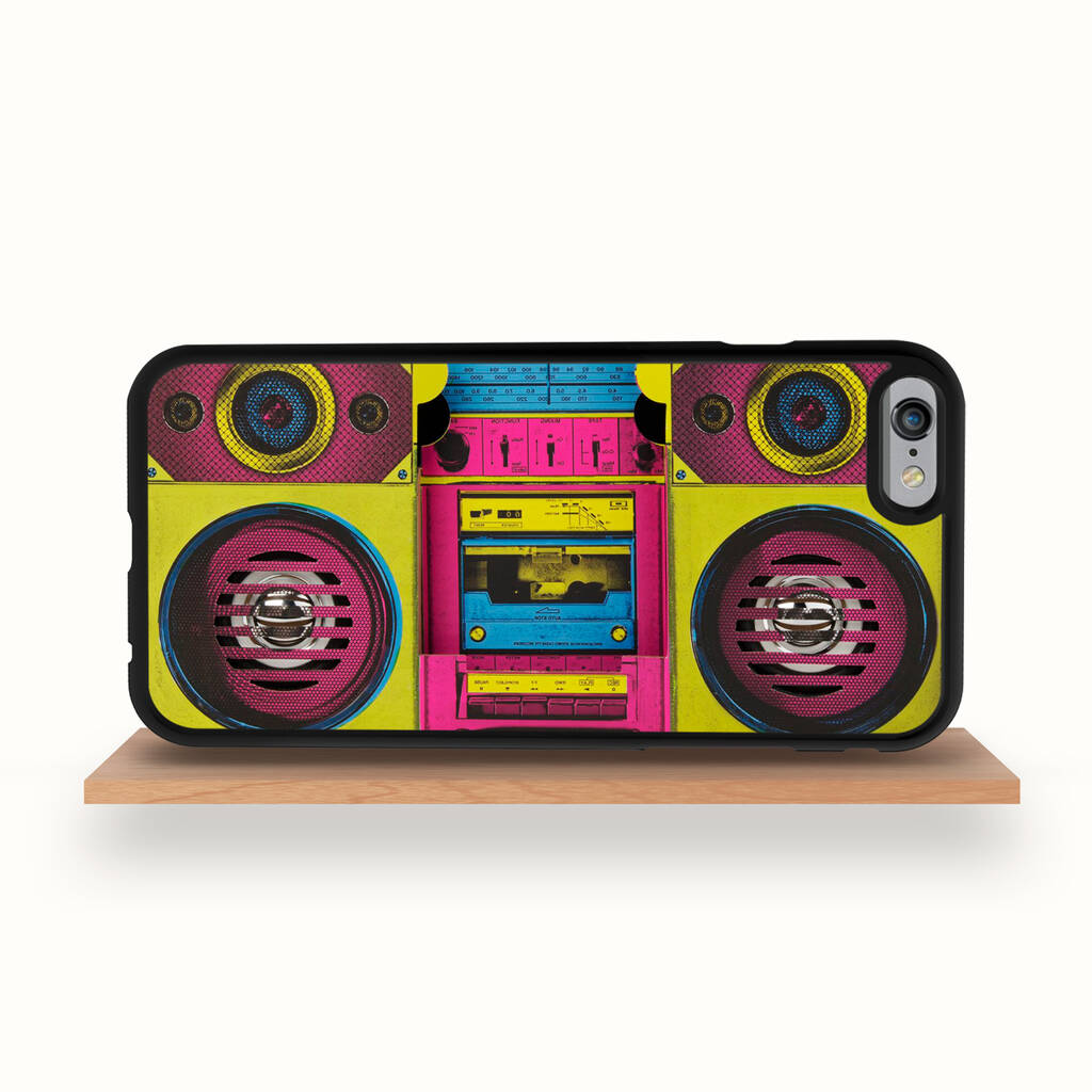 Boom Box Colour iPhone Case 12 13 14 15 Se By Crank ...