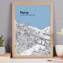 Personalised Porto Print By Tessa Galloway Illustration ...