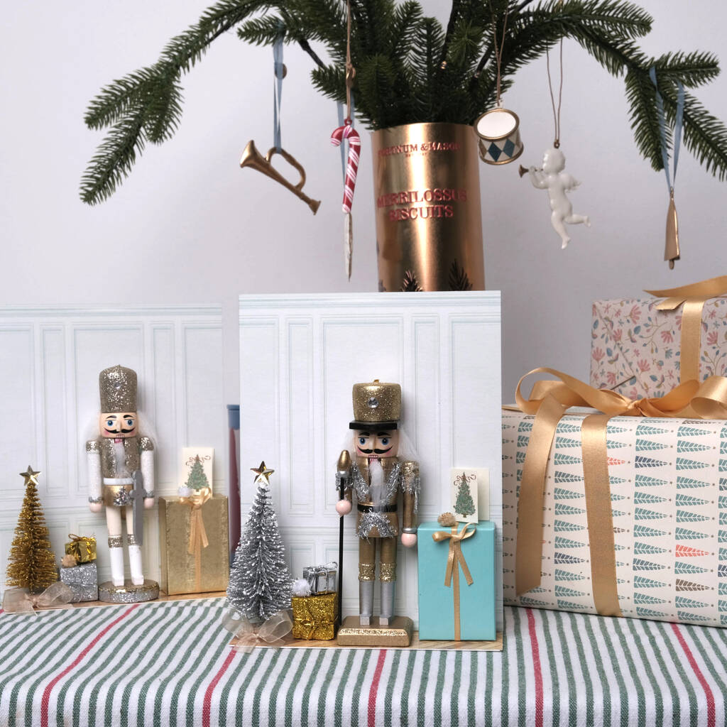 Nutcracker Luxury Christmas Card By Karrie Barron | notonthehighstreet.com
