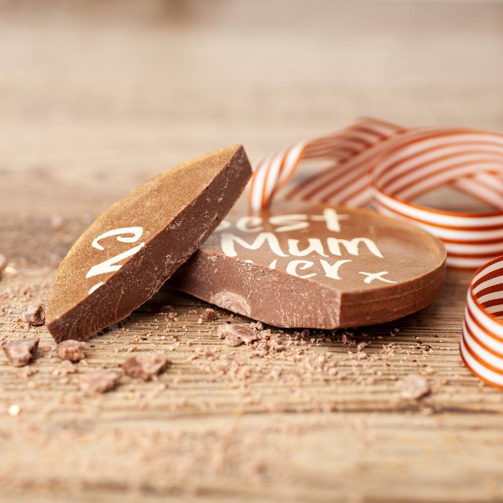 'best Mum Ever' Chocolate Gold Medal By Bagstock & Bumble ...