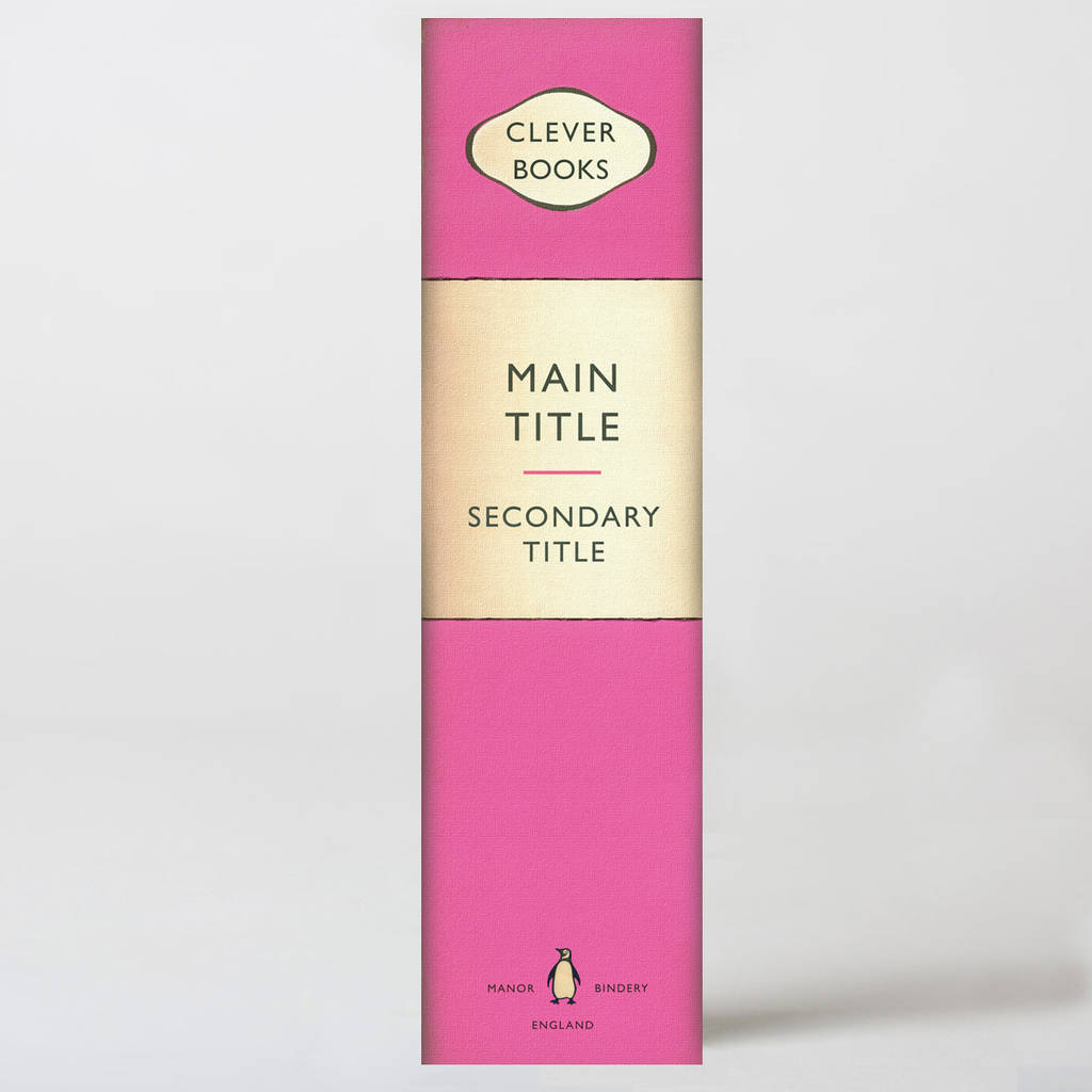 personalised modern book box file and ring binders by klevercase ...