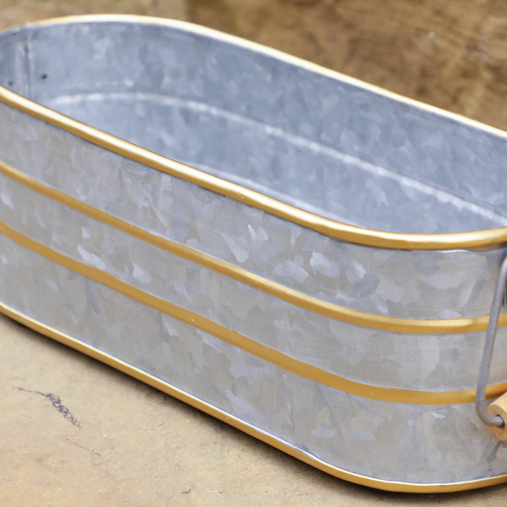 Giant Vintage Garden Tub Planters By Dibor | notonthehighstreet.com