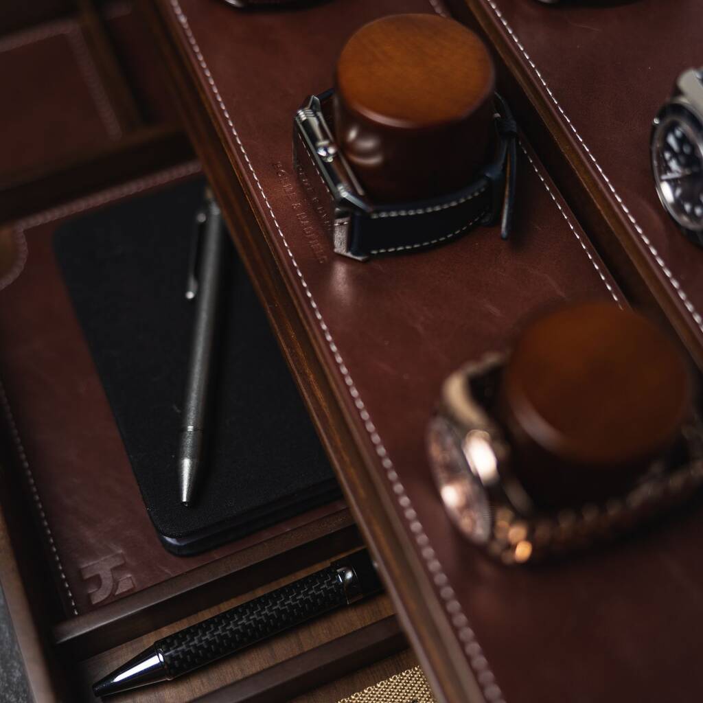 Vegan Leather Padding For The Collector Brown By Holme & Hadfield