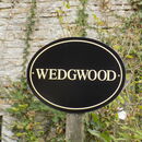 Personalised Classic House Signs By England Signs | notonthehighstreet.com