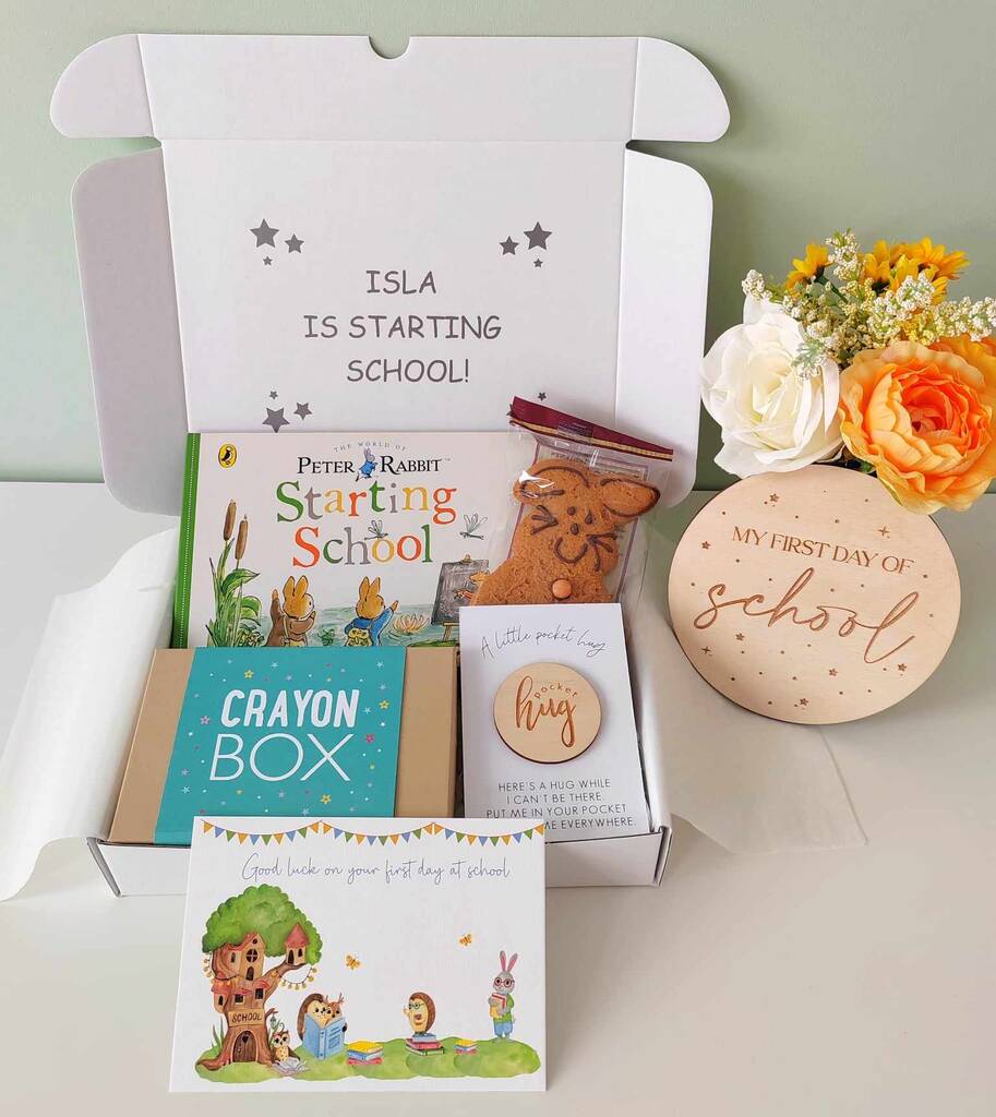 Personalised First Day Of School Gift Box By Beatrice & Barley ...
