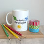 Top Teacher Personalised Mug By Little Cherub Design ...