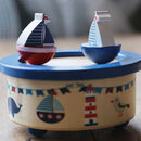 Row Your Boat Music Box By Loula And Deer | notonthehighstreet.com