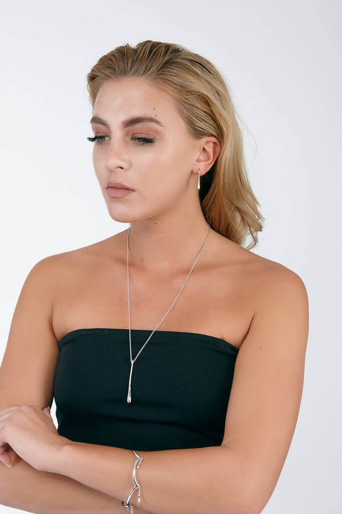 Long Drop Necklace By Lucy Quartermaine | notonthehighstreet.com
