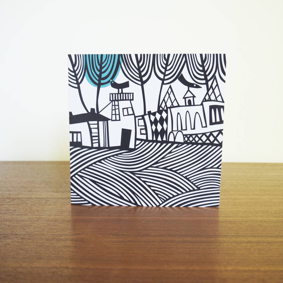 printed papercut cards set one by caroline rees | notonthehighstreet.com