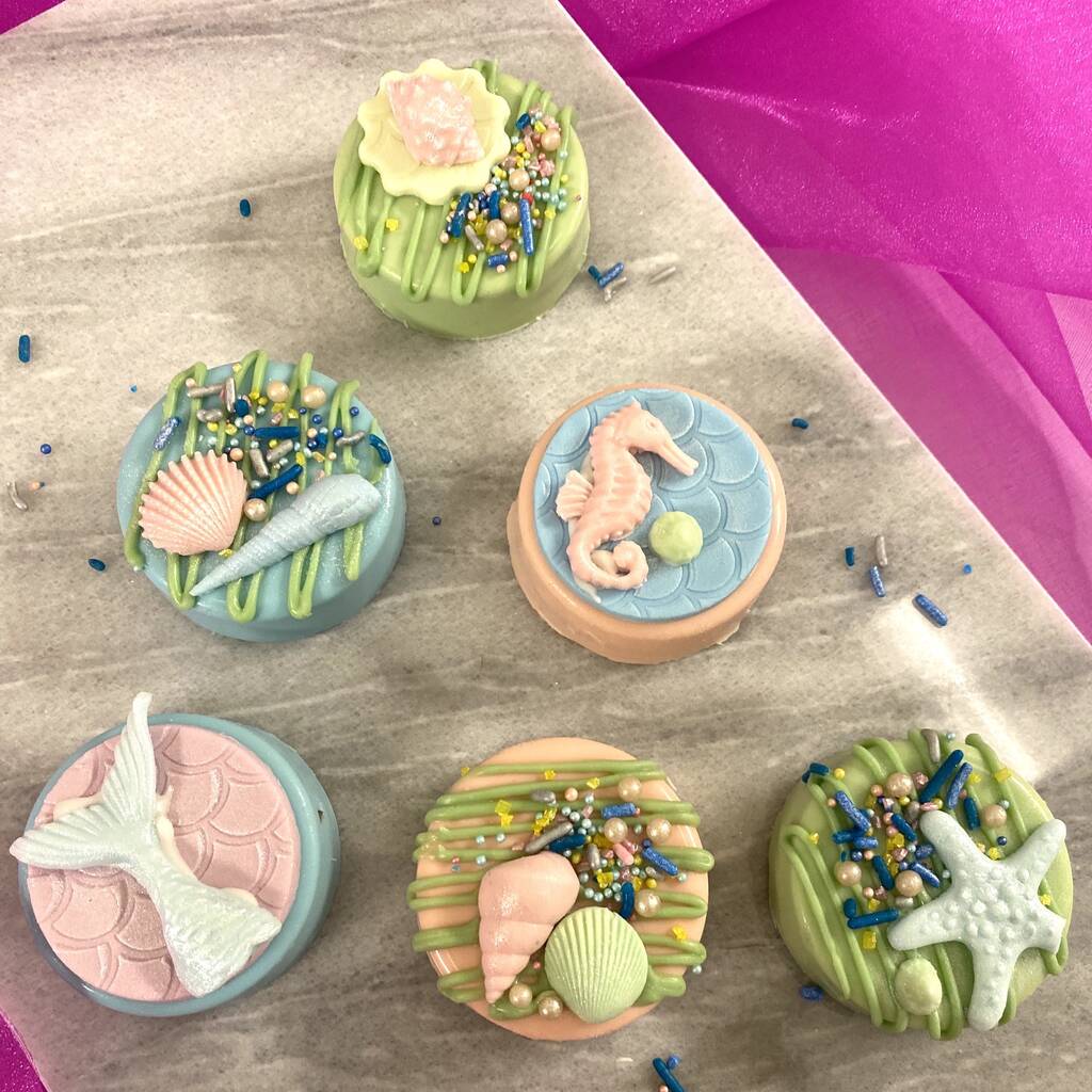 Mermaid Coated Oreo Gift Box By La Di Da Sweet Treats ...