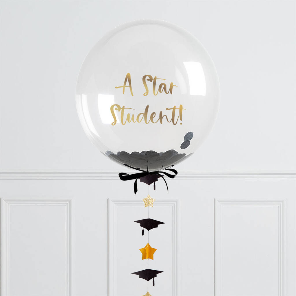 Personalised Graduation Bubble Balloon By Bubblegum Balloons ...