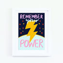 Remember Your Power By Sweetlove Press | notonthehighstreet.com