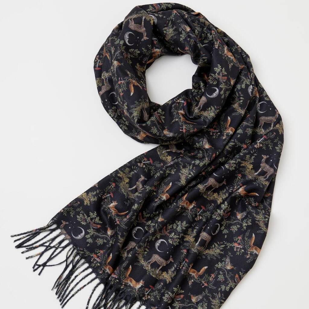 Fable A Night's Tale Woodland Heavyweight Scarf By Fable England ...
