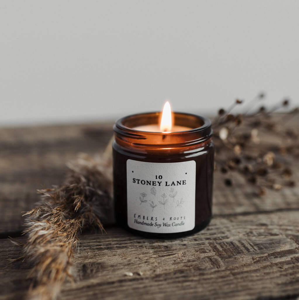 Personalised New Home Candle Gift By Embers & Roots ...