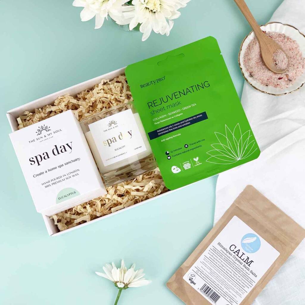 Spa Day Self Care Gift Box By The Sun & My Soul