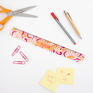 Personalised Rulers, Erasers and Sharpeners | notonthehighstreet.com