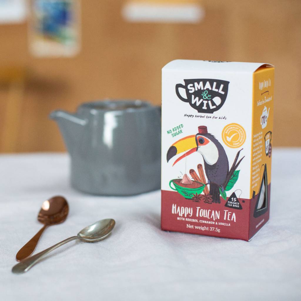 Happy Toucan Tea For Kids With Rooibos And Vanilla By Small & Wild ...