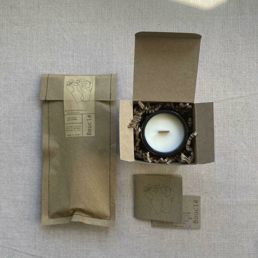 Candle And Wick Trimmer Gift Set Bundle By Bouclé | notonthehighstreet.com