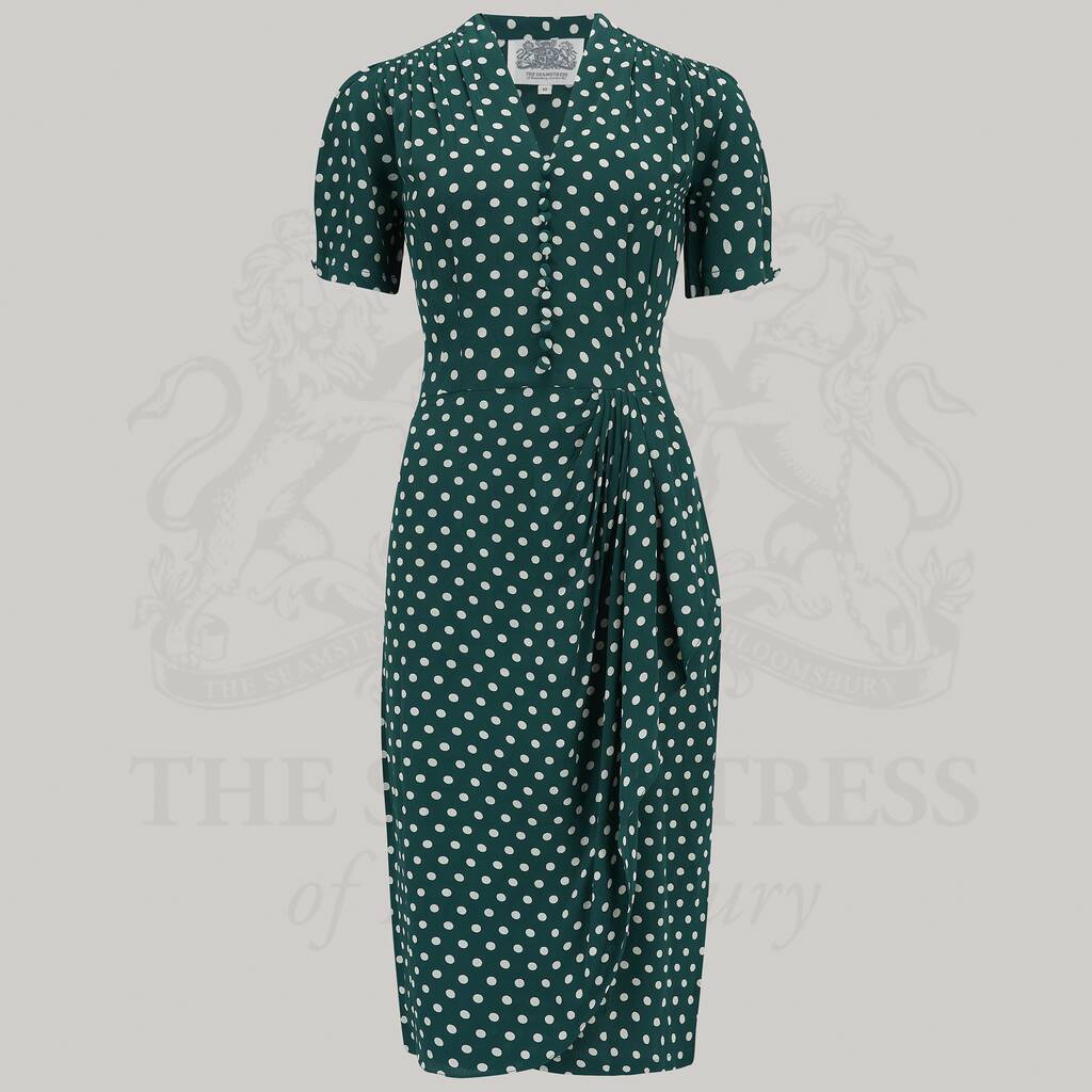 Mabel Dress Authentic Vintage 1940s Style By The Seamstress of ...